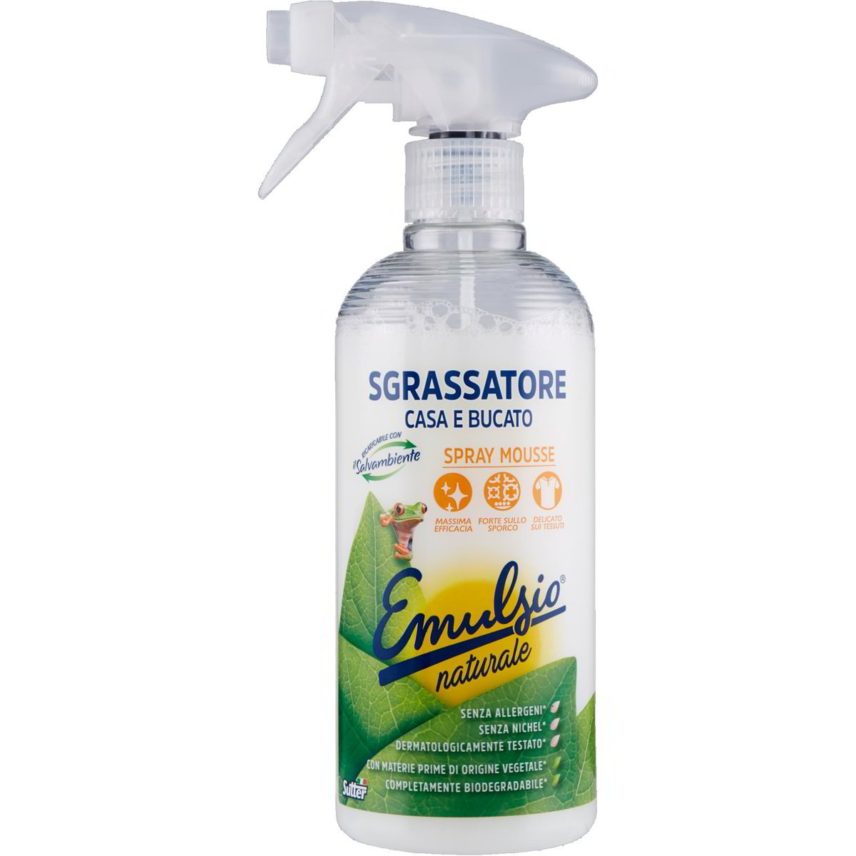 Sgrassatore spray mousse naturale casa e bucato EMULSIO 500 ML - Coop Shop