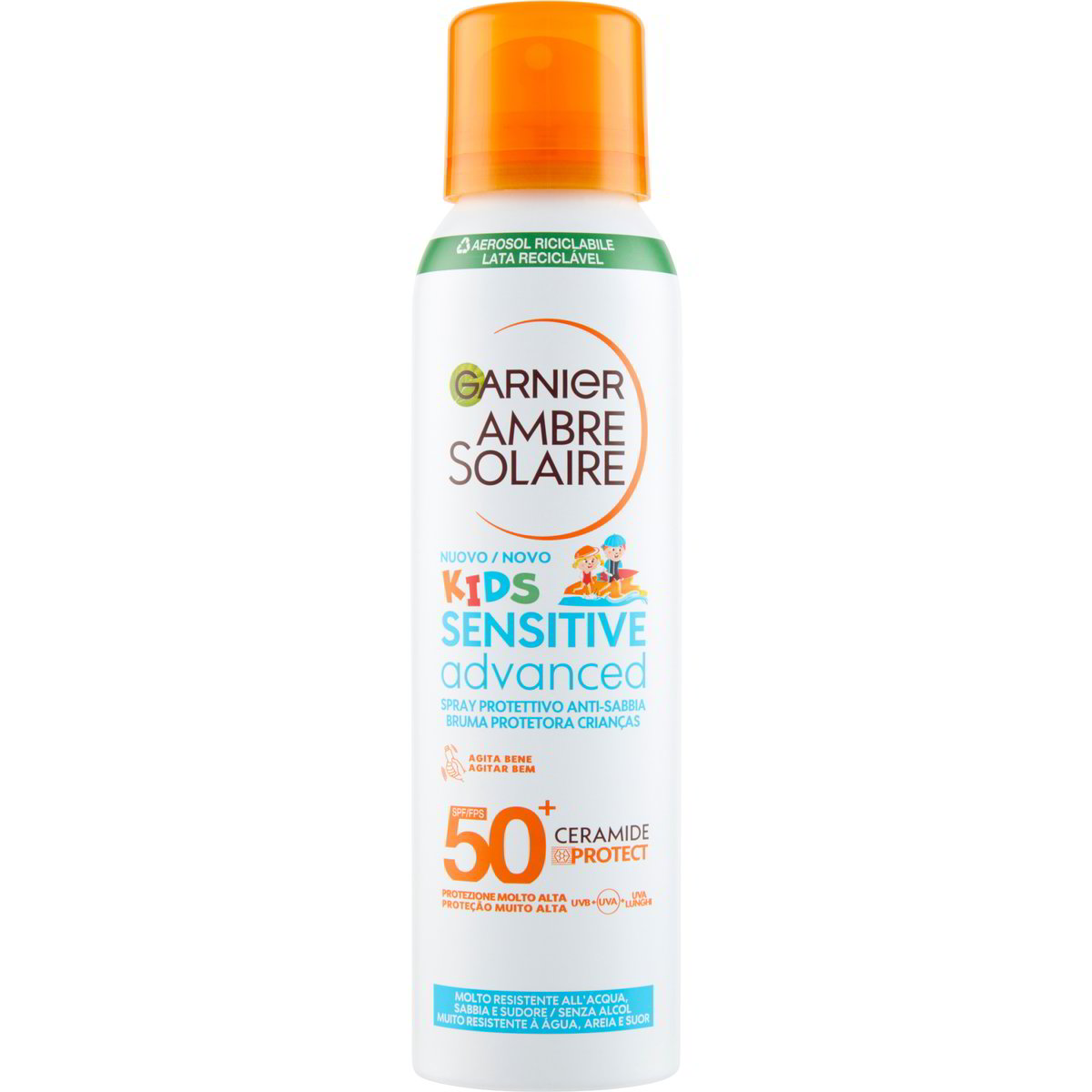 Solare spray kids advanced sensitive spf50 GARNIER - AMBRE SOLAIR 150 ...