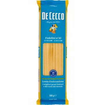 Fedelini n.10 DE CECCO 500 G - Coop Shop