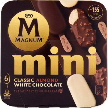 Magnum mini gusti assortiti x6 ALGIDA 266 G - Coop Shop