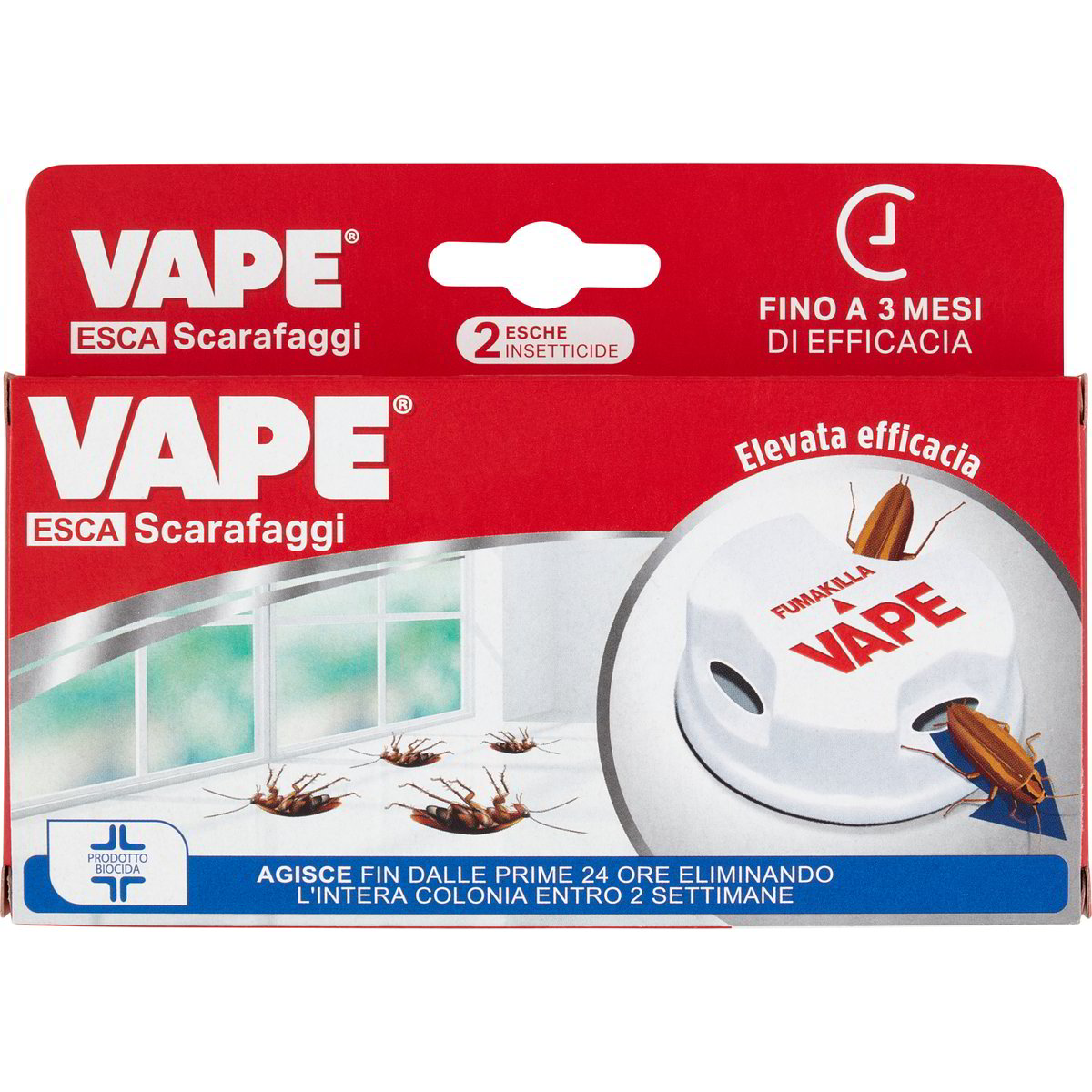 Esca insetticida per scarafaggi x2 VAPE 1 PZ - Coop Shop