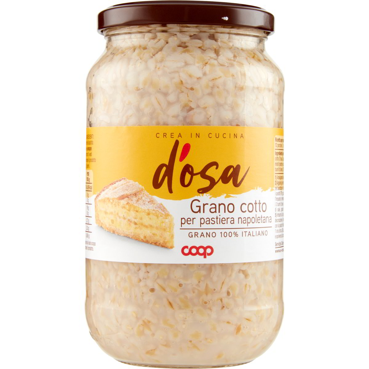Grano cotto per pastiera napoletana COOP - D'OSA 580 G - Coop Shop
