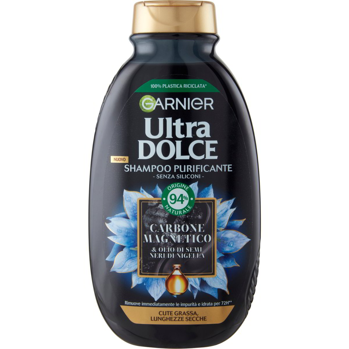 Shampoo cute grassa purificante carbone GARNIER 250 ML - Coop Shop