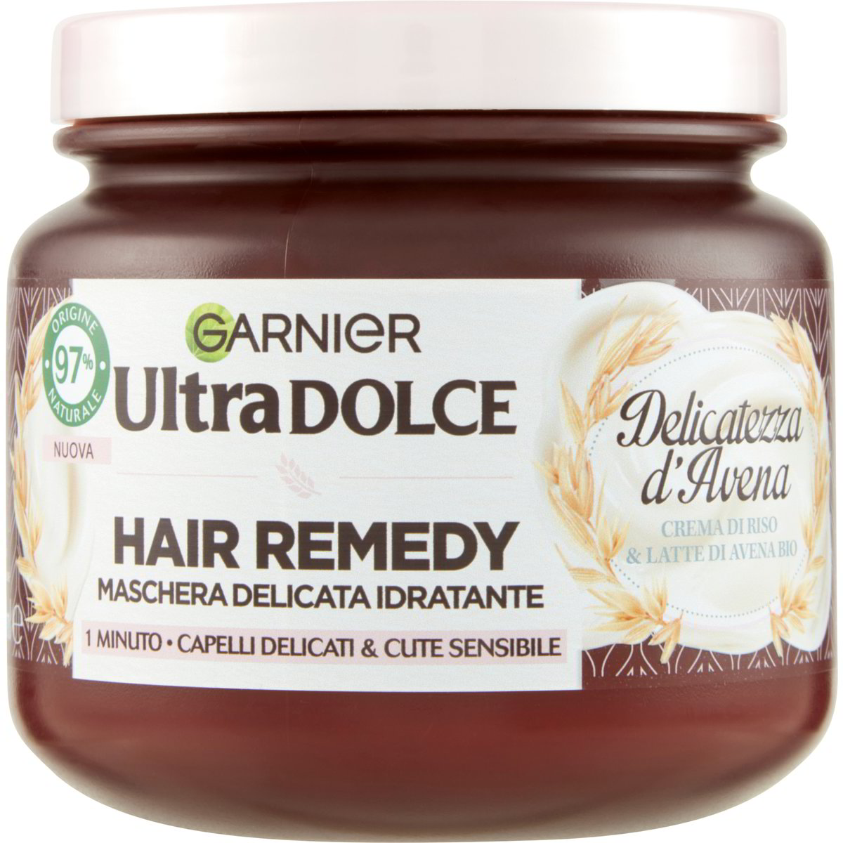 Maschera capelli delicati hair remedy avena GARNIER 340 ML - Coop Shop