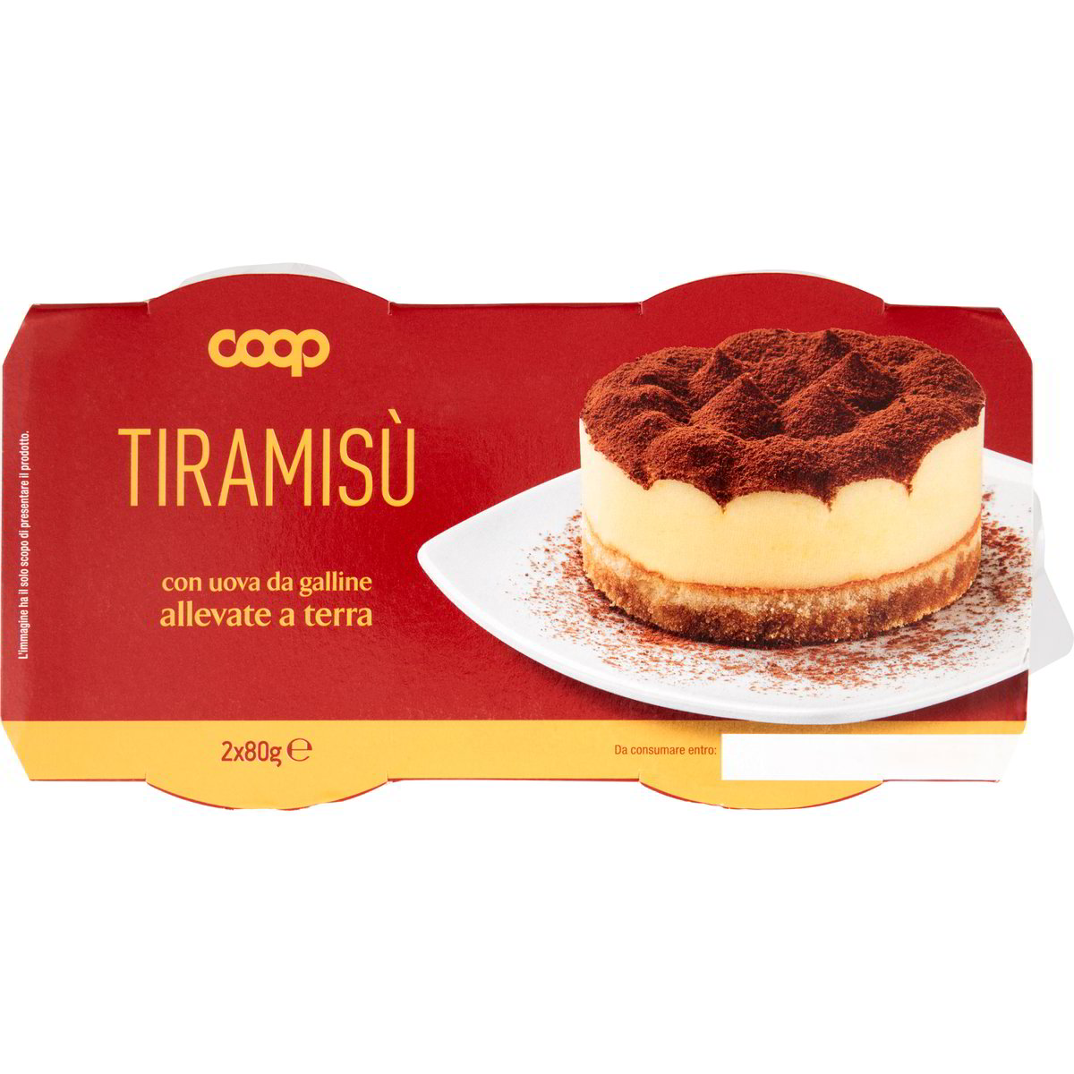 Tiramisù COOP 2 X 80 G - Coop Shop
