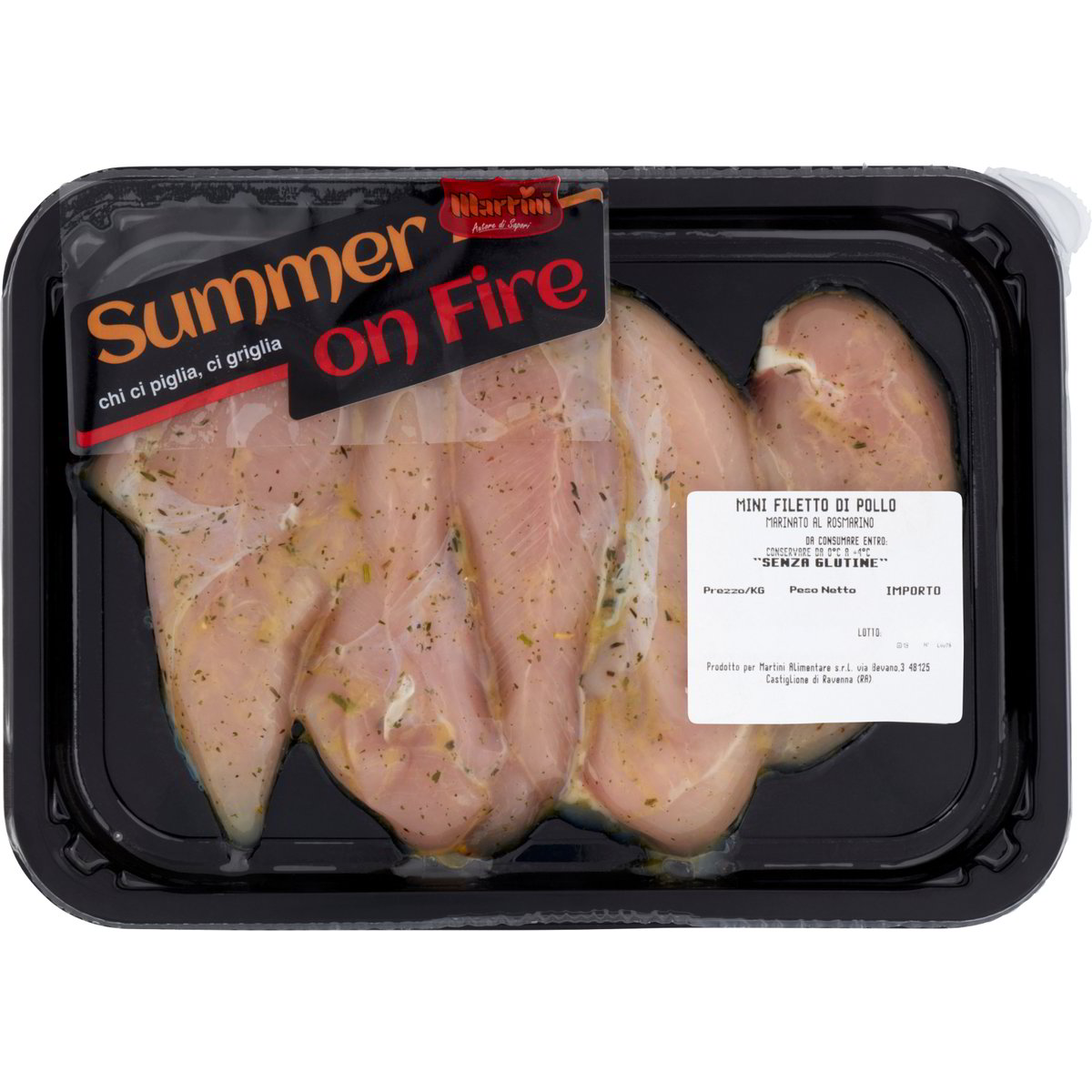 Pollo filetti marinati al rosmarino MARTINI ALIMENTARE 300 G - Coop Shop