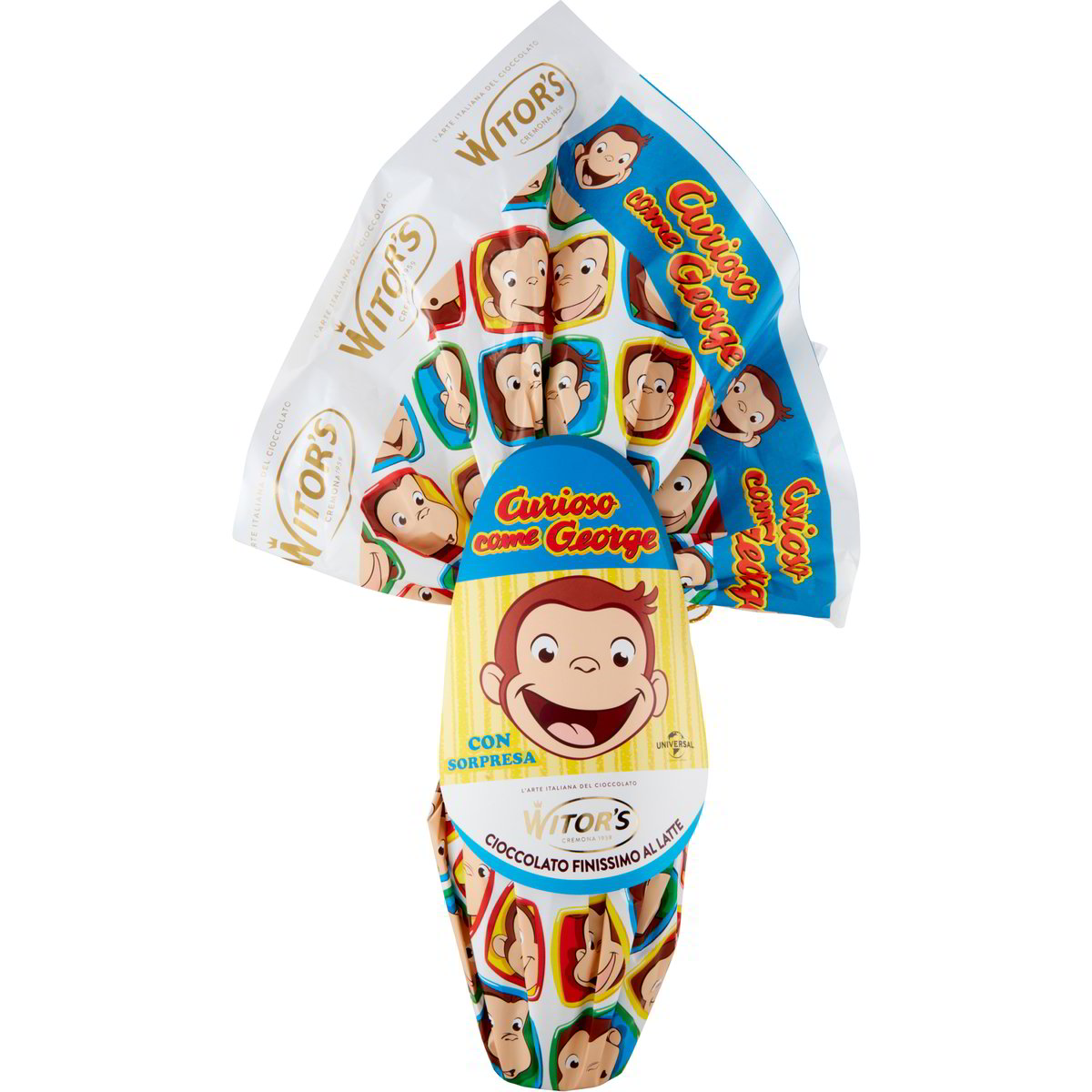 Uovo pasqua cioccolato latte curioso come george WITOR'S 150 G - Coop Shop Uovo pasqua cioccolato latte curioso come george WITOR'S 150 G - Coop Shop