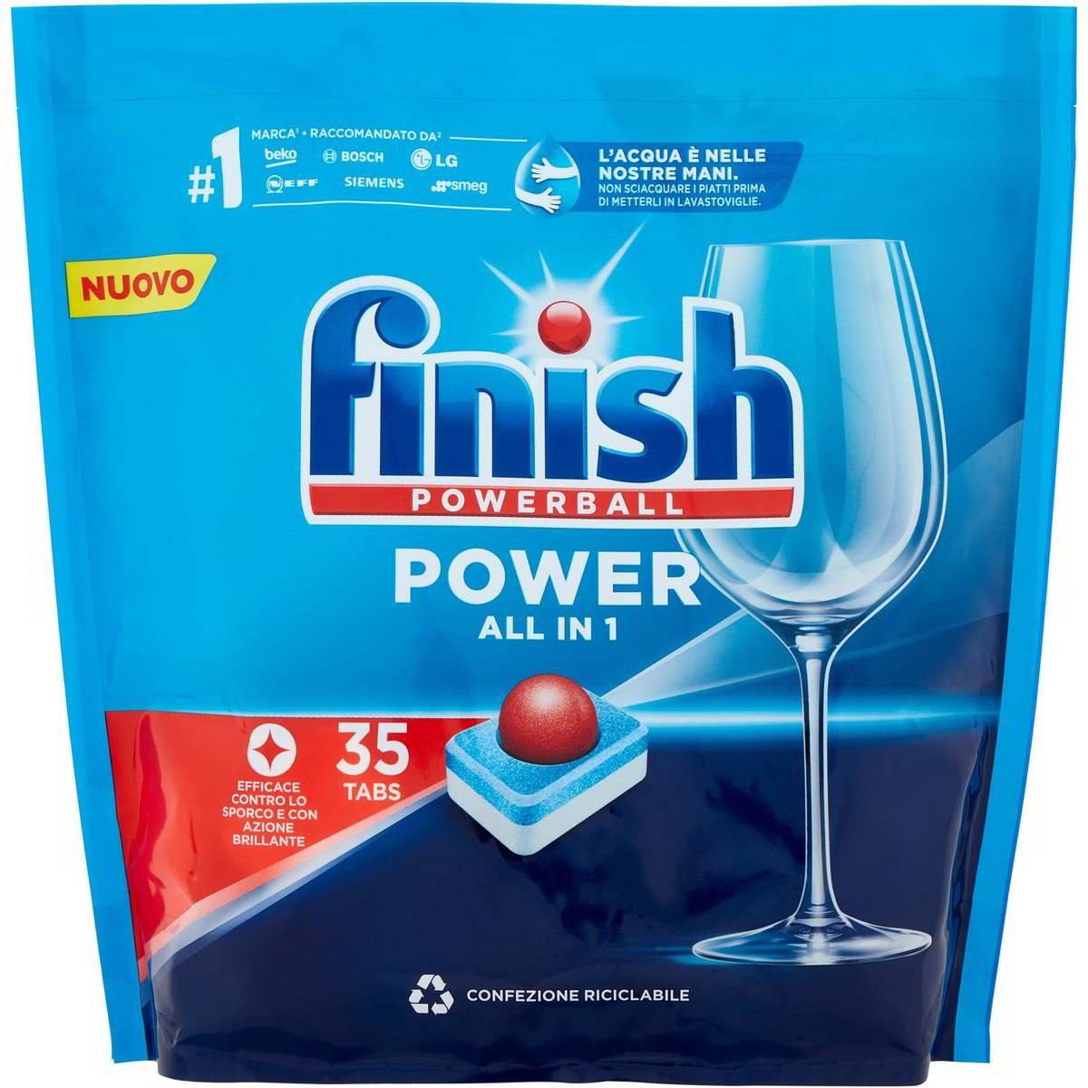 Detersivo lavastoviglie all in one max regular x35 FINISH 560 G - Coop Shop