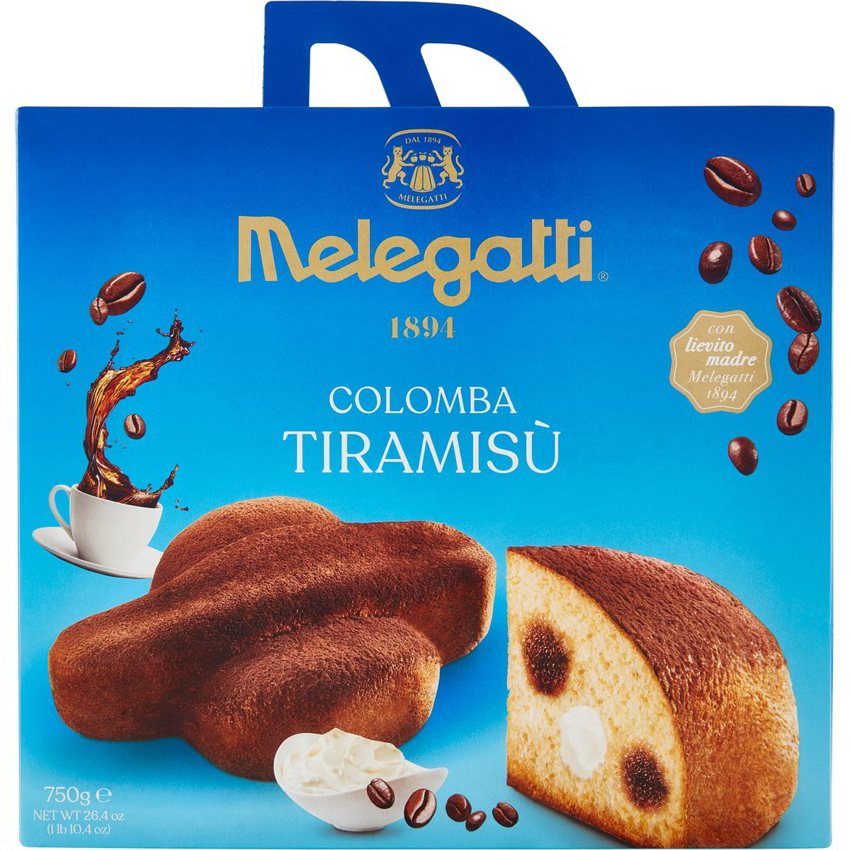Colomba pasquale al tiramisù MELEGATTI 750 G - Coop Shop