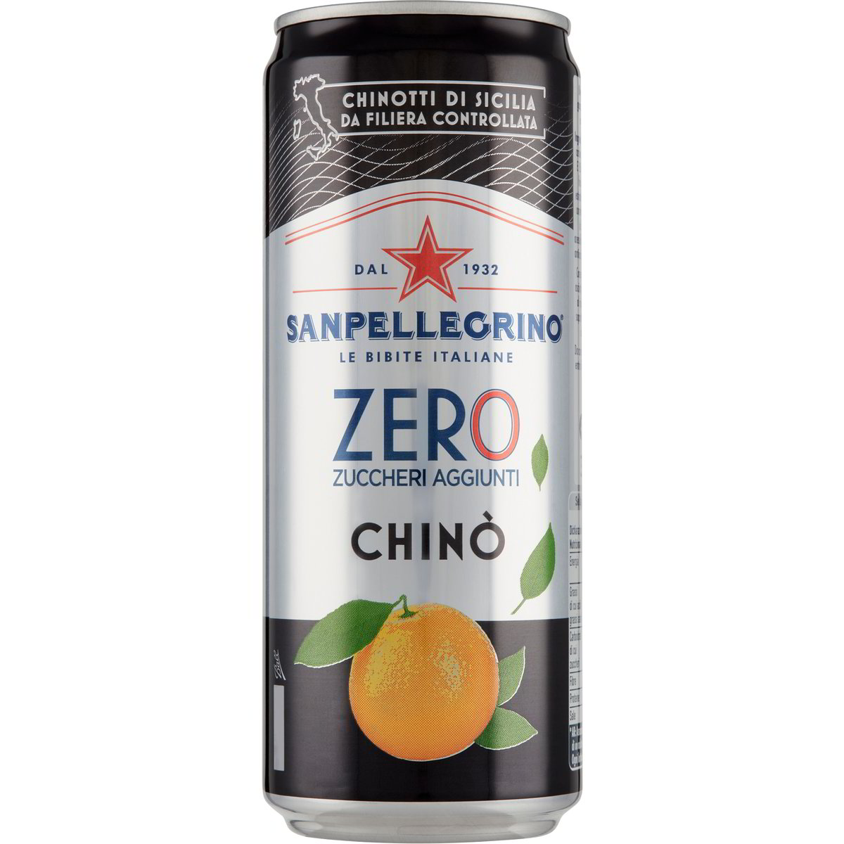 Bevanda analcolica gassata al chinotto zero chinò SANPELLEGRINO 330 ML ...