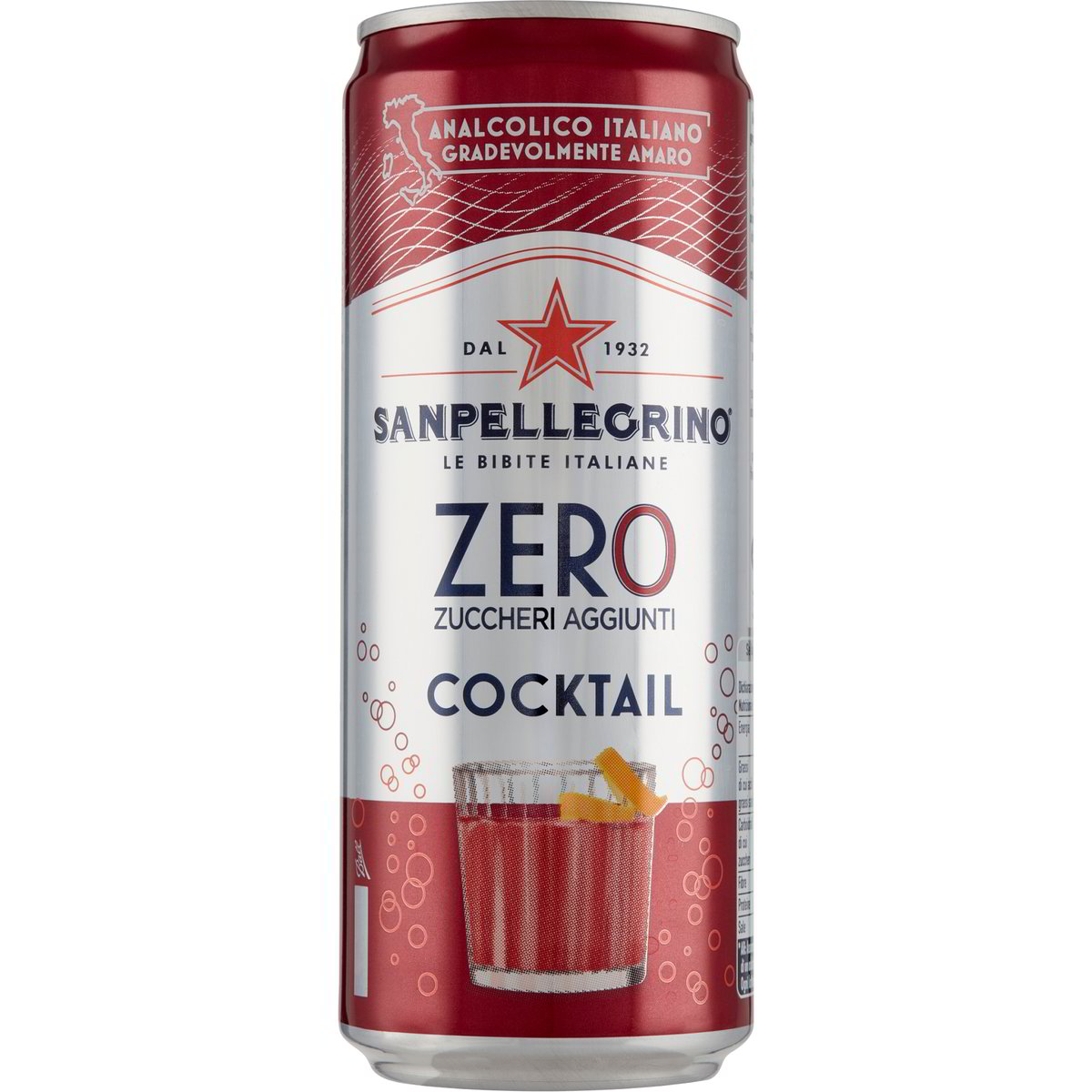 Bevanda analcolica gassata zero cocktail SANPELLEGRINO 330 ML - Coop Shop