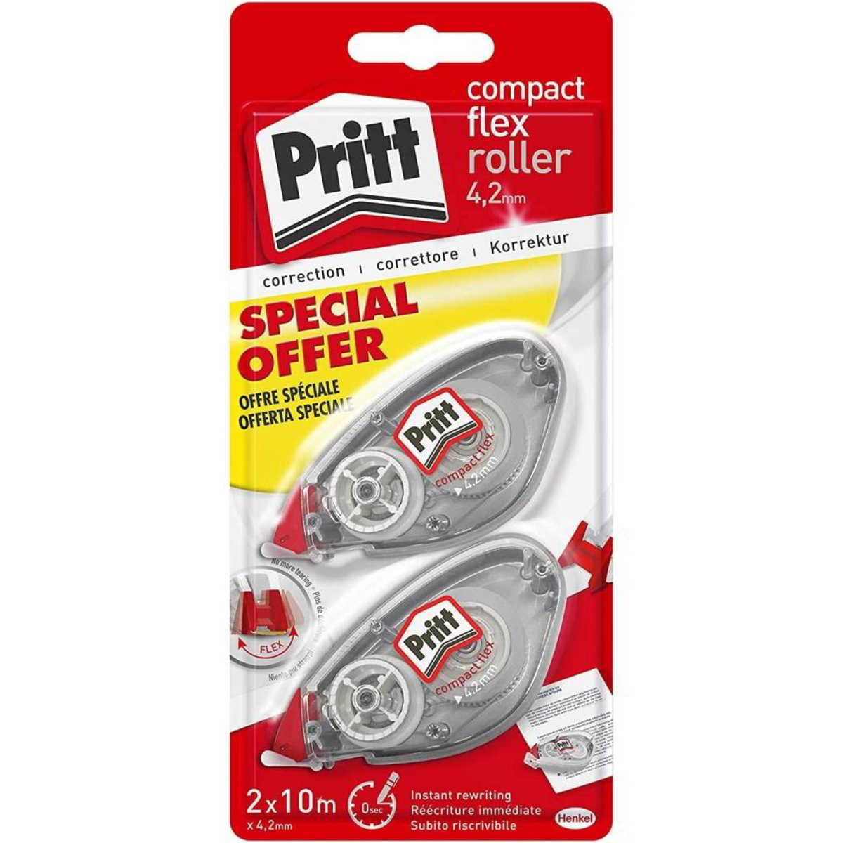 Correttore roller compact 4,2mm x2 PRITT 1 PZ - Coop Shop