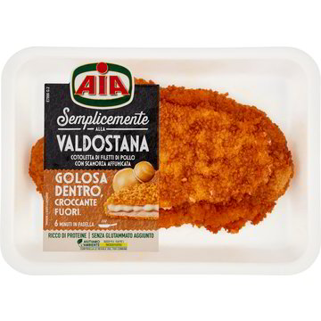 Pollo valdostana cotoletta con scamorza affumicata AIA 200 G - Coop Shop
