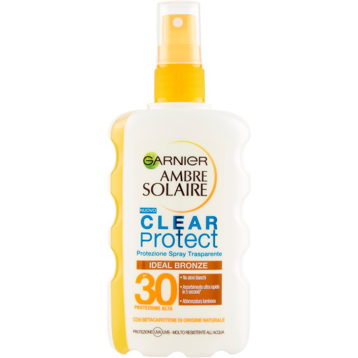 Solare spray ideal bronze clear protect ip30 GARNIER - AMBRE SOLAIR 200 ...