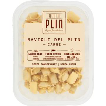 Ravioli del plin con carne bovina piemontese PASTIFICIO PLIN 250 G ...