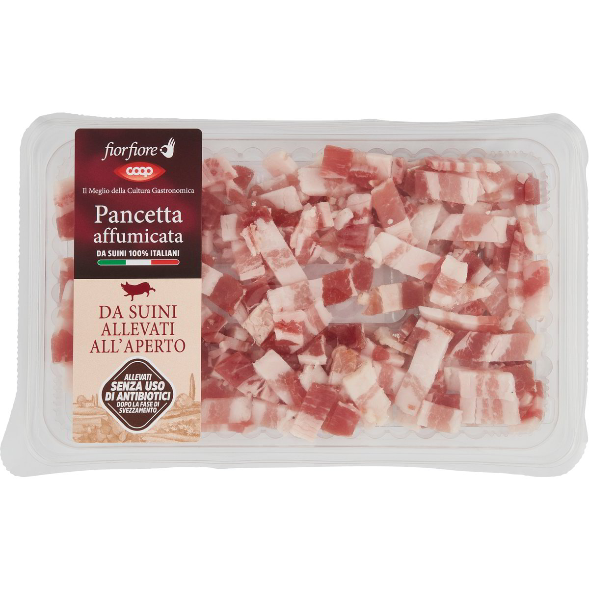 Pancetta affumicata COOP - FIOR FIORE 100 G - Coop Shop