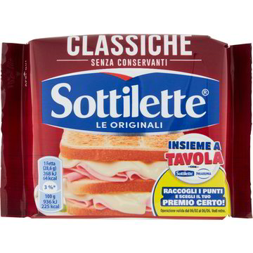 Sottilette le classiche SOTTILETTE 200 G - Coop Shop