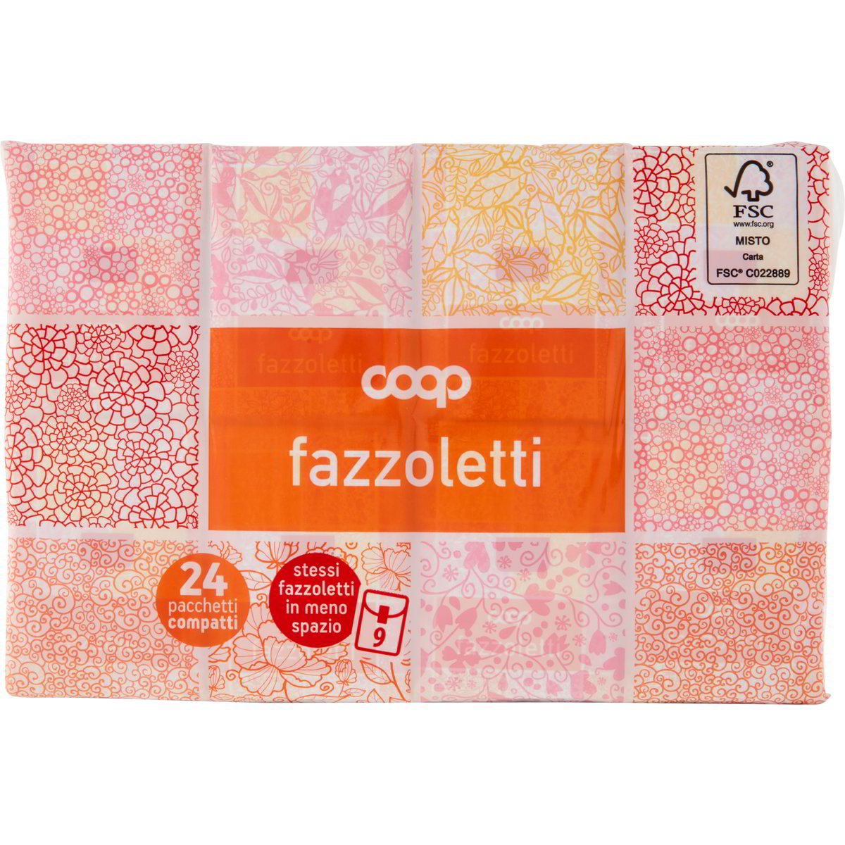 Fazzoletti di carta compatti 4 veli x24 COOP 1 PZ - Coop Shop