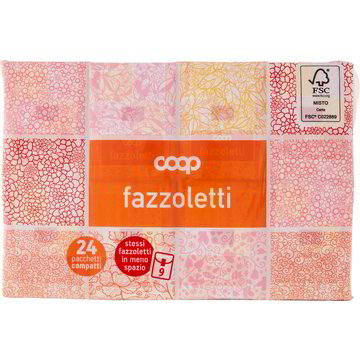 Fazzoletti di carta compatti 4 veli x24 COOP 1 PZ - Coop Shop