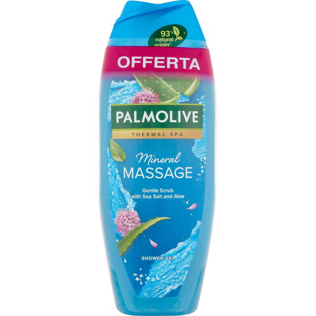 Bagnodoccia gel mineral massage scrub x2 PALMOLIVE 2 X 500 ML - Coop Shop
