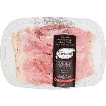 Prosciutto cotto arrosto rostello FIORUCCI 130 G - Coop Shop