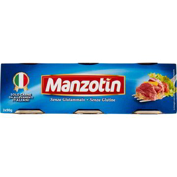 Carne gelatina MANZOTIN 3 X 90 G - Coop Shop
