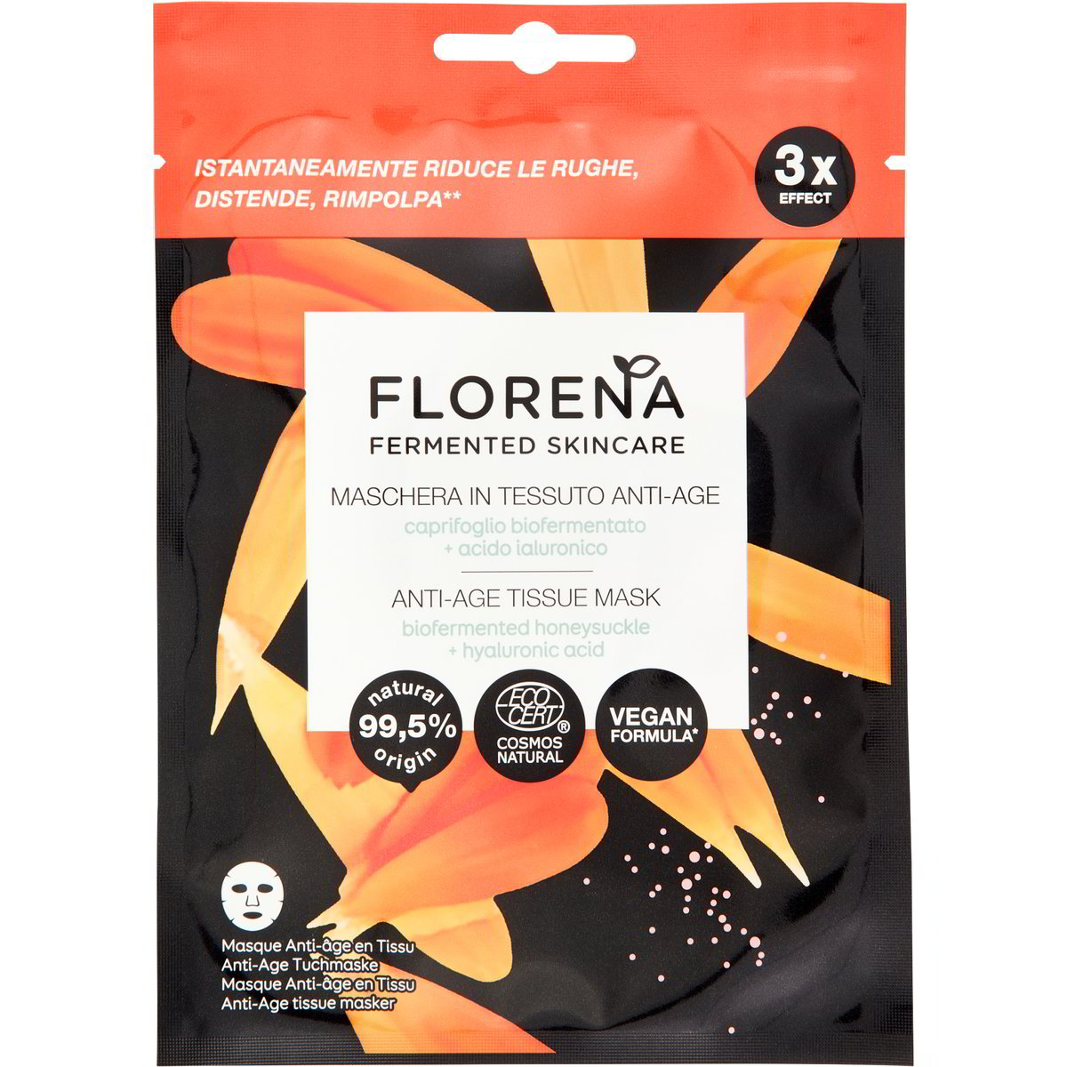 Maschera viso in tessuto antietà FLORENA 1 PZ - Coop Shop
