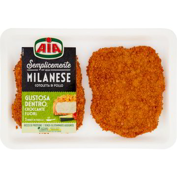 Cotoletta di pollo la milanese AIA 280 G - Coop Shop