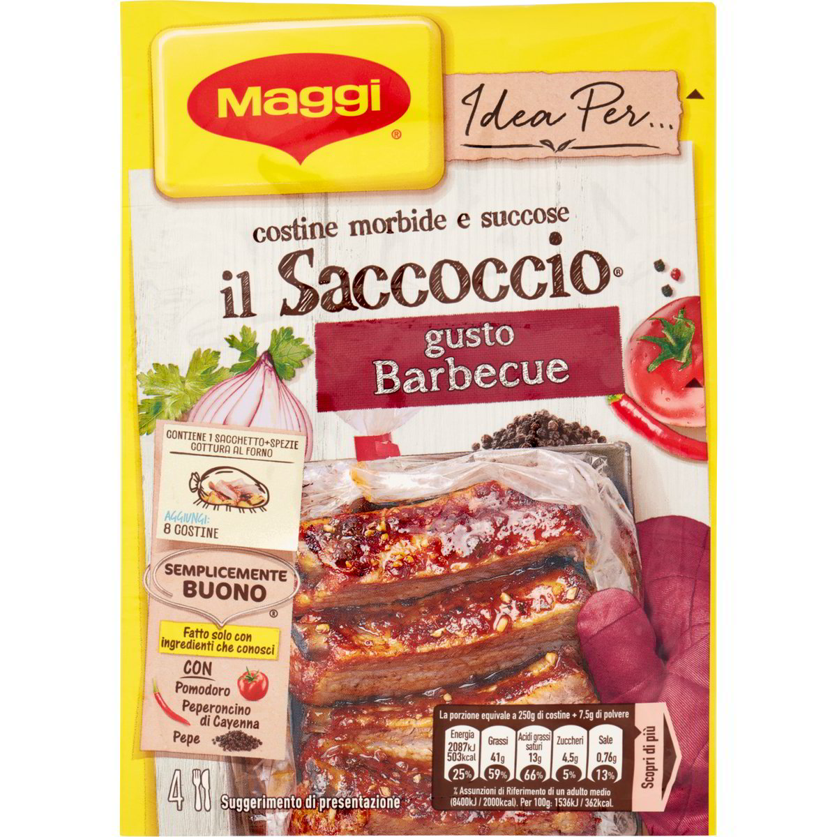SACCOCCIO G/BARBEC.BUITONI 30G - Coop Shop