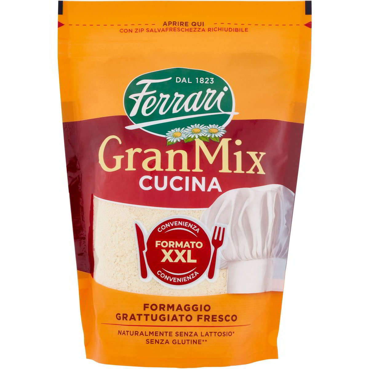 Formaggio grattugiato gran mix cucina FERRARI 475 G - Coop Shop