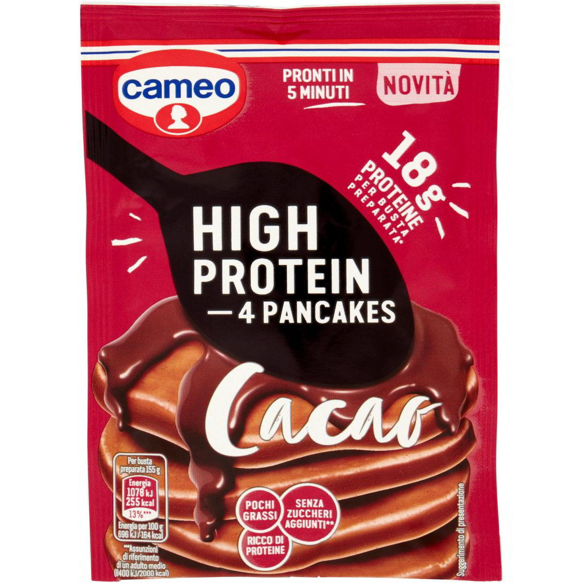 Preparato per pancakes proteici al cacao CAMEO 70 G - Coop Shop