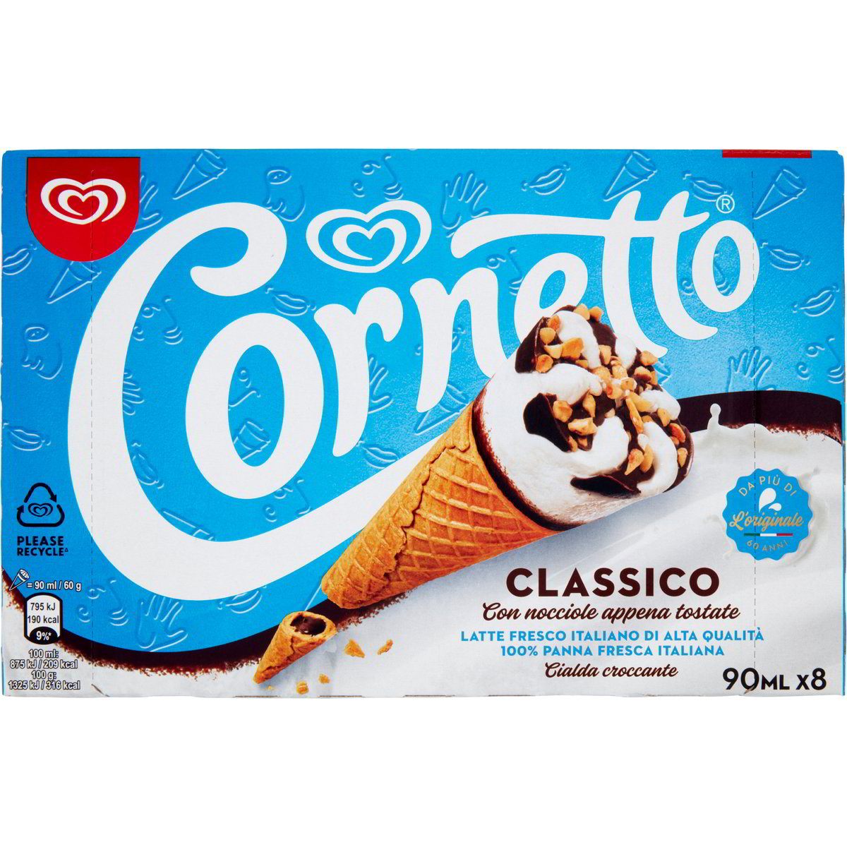 Cornetto classico x8 ALGIDA 480 G - Coop Shop