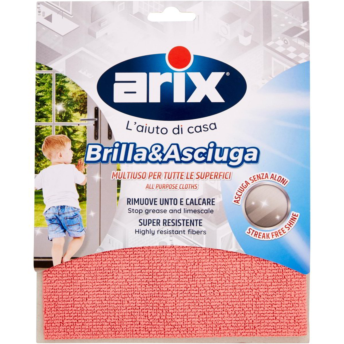 Panno multiuso brilla & asciuga ARIX 1 PZ - Coop Shop
