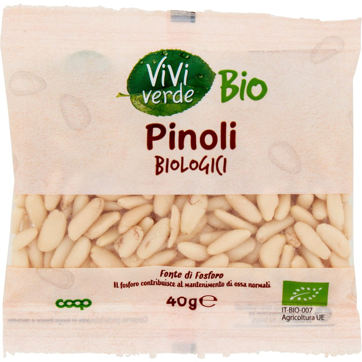 Pinoli COOP - VIVI VERDE 40 G - Coop Shop