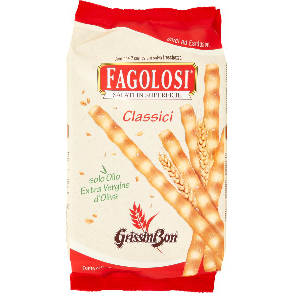 Grissini fagolosi classici GRISSIN BON 2 X 125 G - Coop Shop