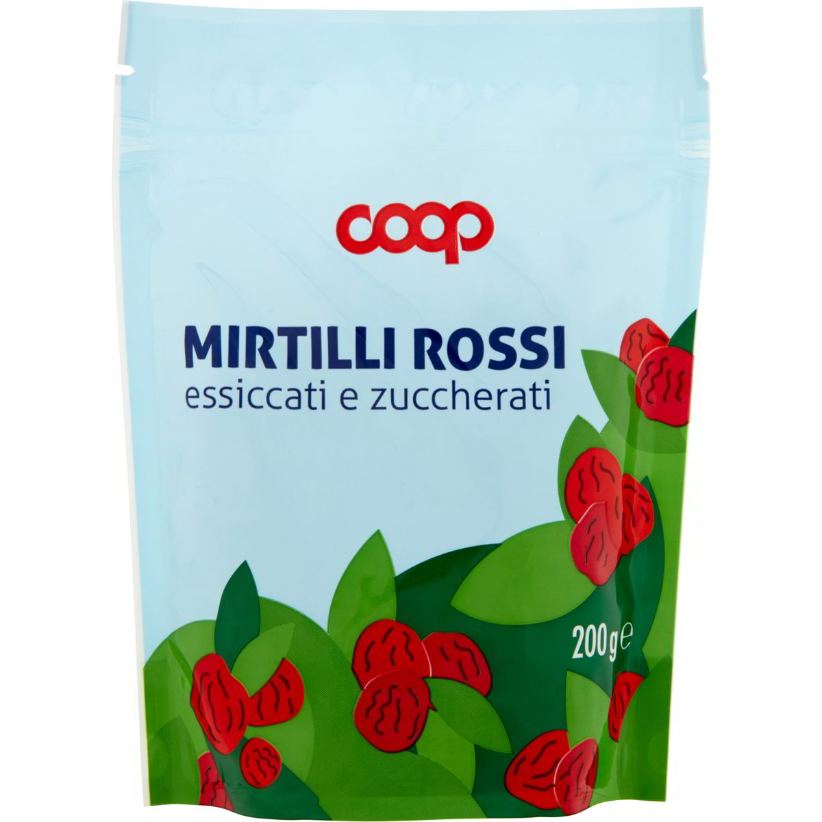 Mirtilli rossi essiccati e zuccherati COOP 200 G - Coop Shop