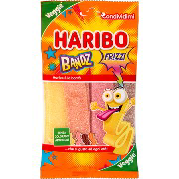 Caramelle gommose frizzanti bandz frizzi HARIBO 160 G - Coop Shop