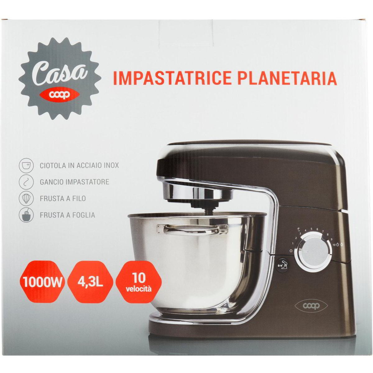Impastatore COOP - CASA 1 PZ - Coop Shop