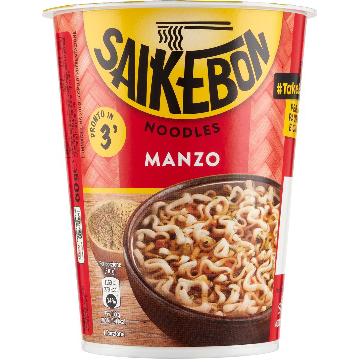 Noodles con manzo saikebon STAR 60 G - Coop Shop