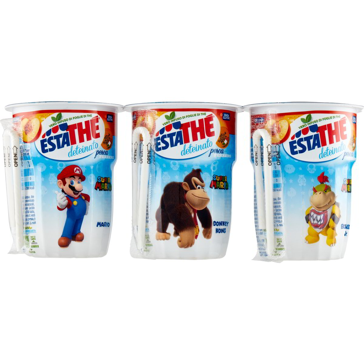 Tè estathè alla pesca deteinato FERRERO 3 X 200 ML - Coop Shop