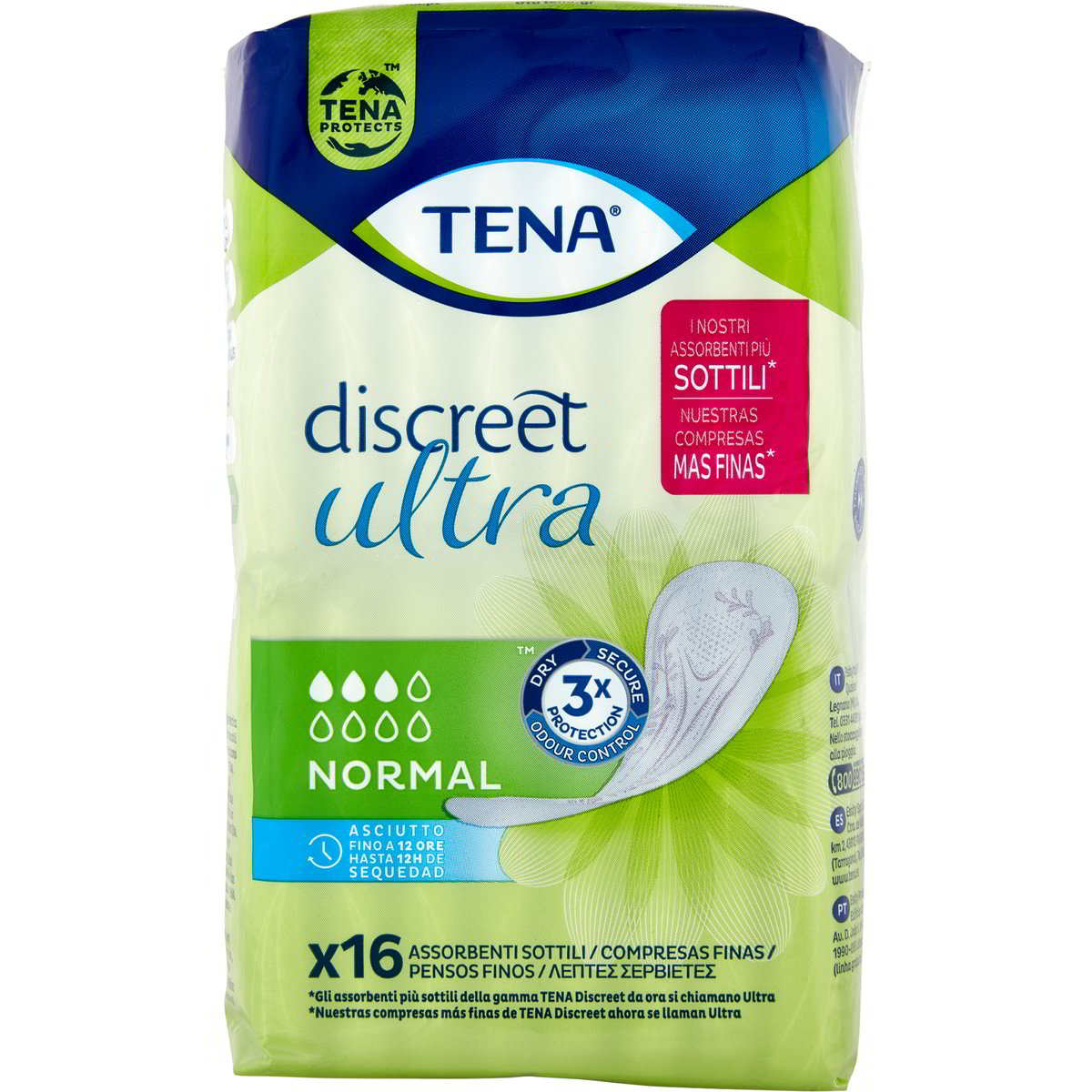 Assorbenti discreet ultra normal x16 TENA 1 PZ - Coop Shop