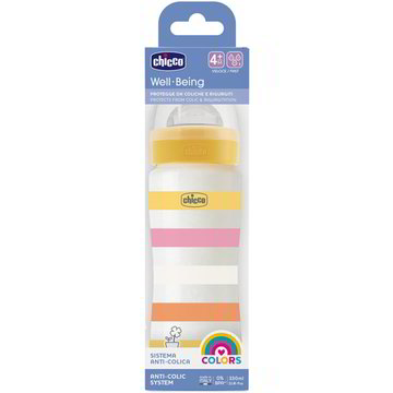 Biberon colors anti colica flusso veloce 330ml CHICCO 1 PZ - Coop Shop
