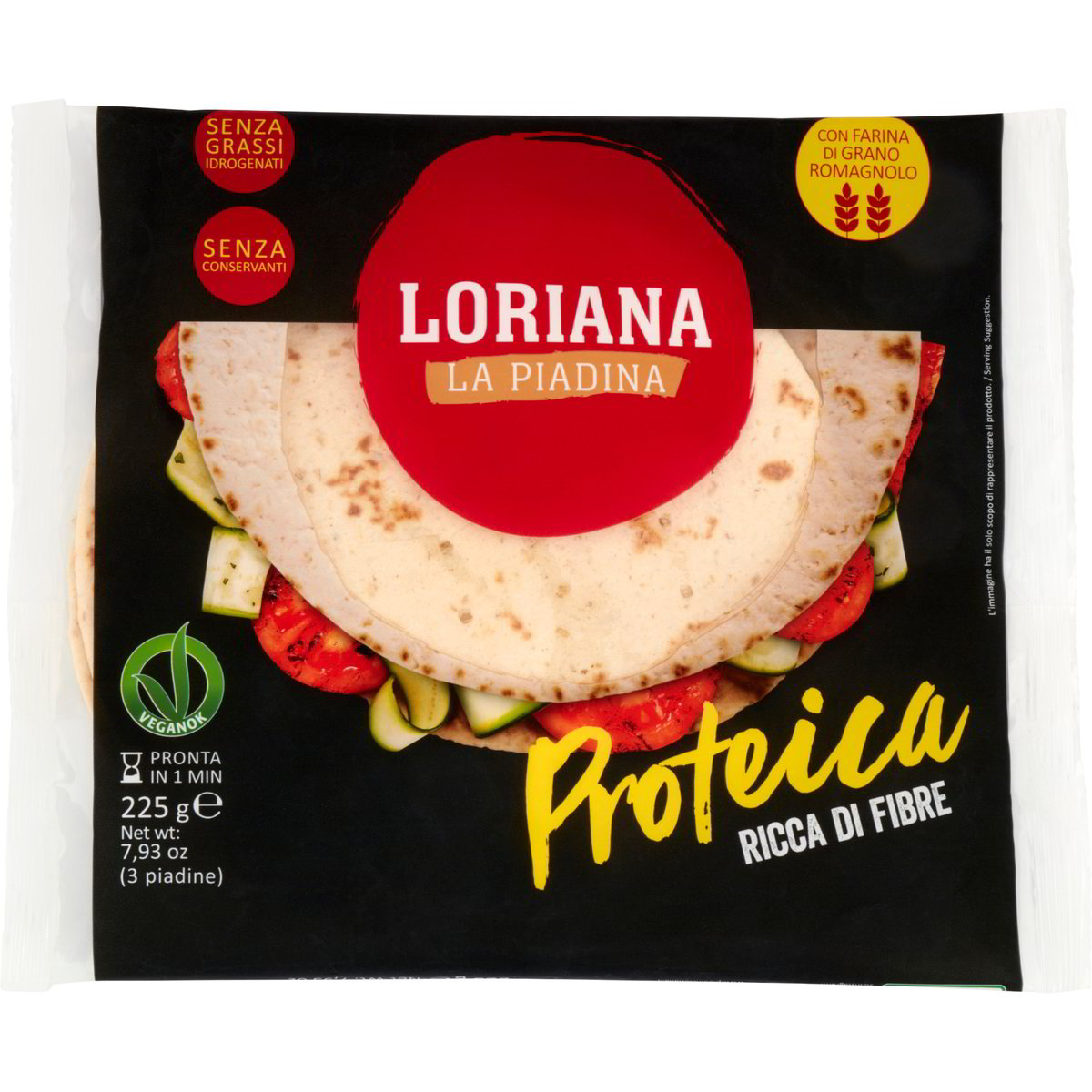 Piadina di legumi LORIANA 225 G - Coop Shop