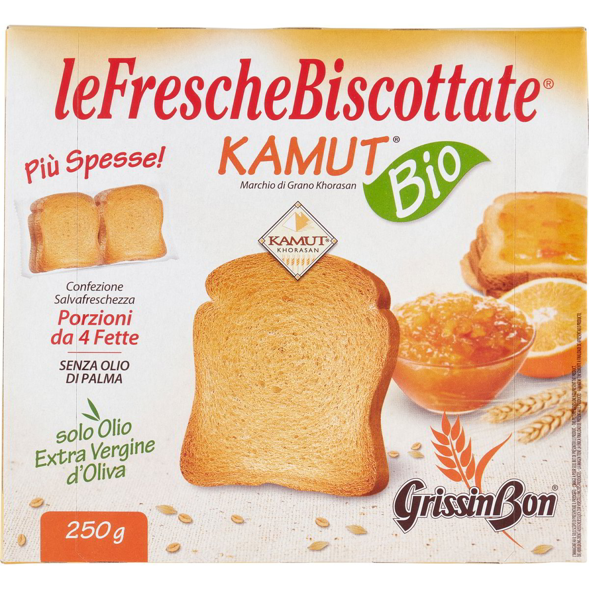 Fette biscottate di kamut GRISSIN BON 250 G - Coop Shop