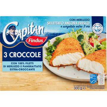 Merluzzo croccole classiche CAPITAN FINDUS 300 G - Coop Shop