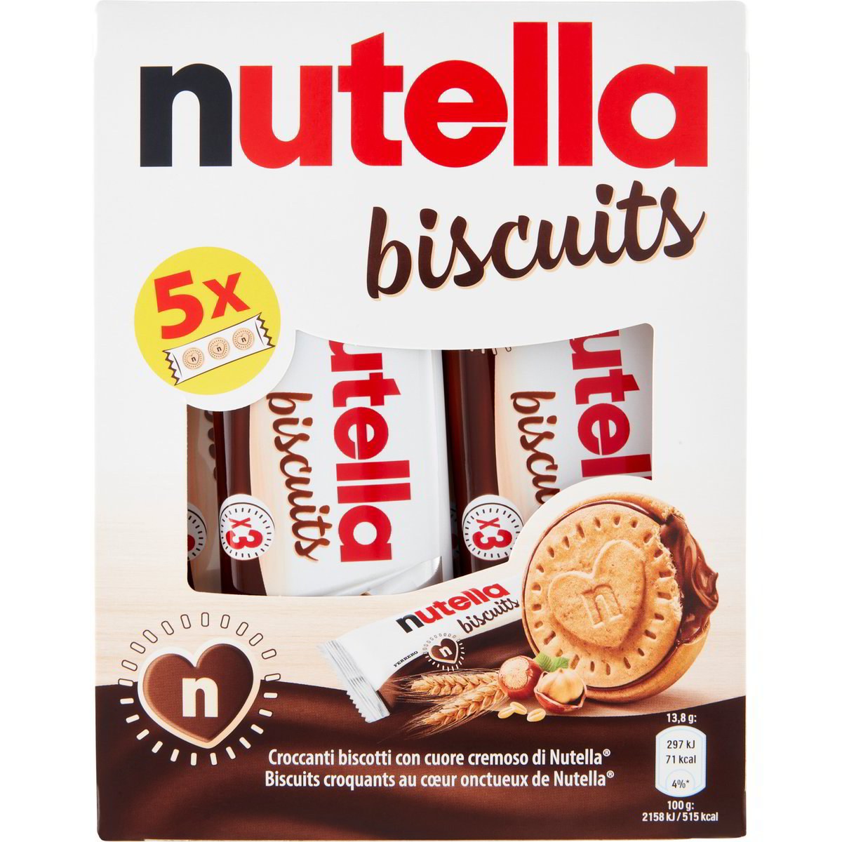 Biscotti Nutella biscuits monoporzioni x5 FERRERO 207 G - Coop Shop