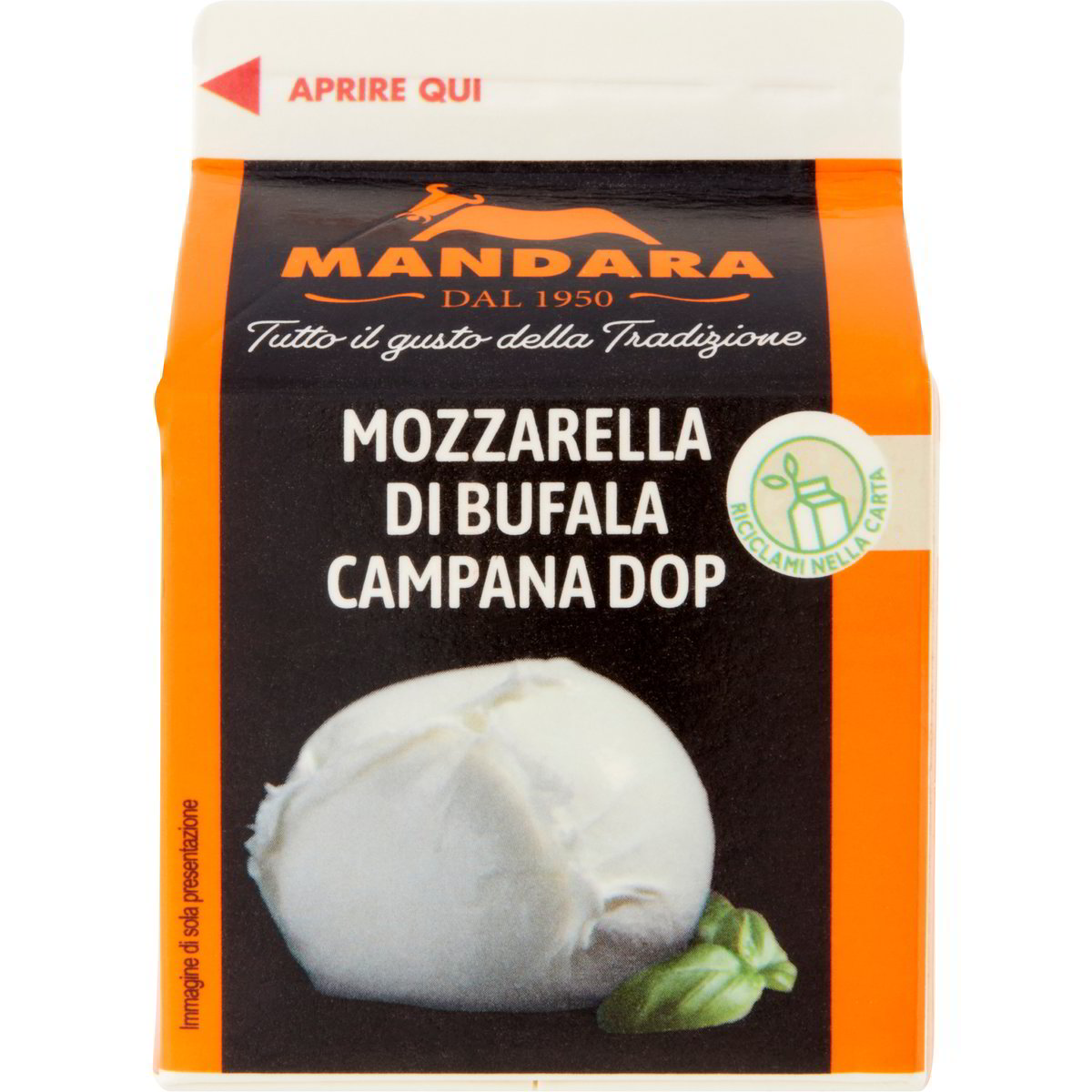 Mozzarella bufala campana DOP ALIVAL 100 G - Coop Shop