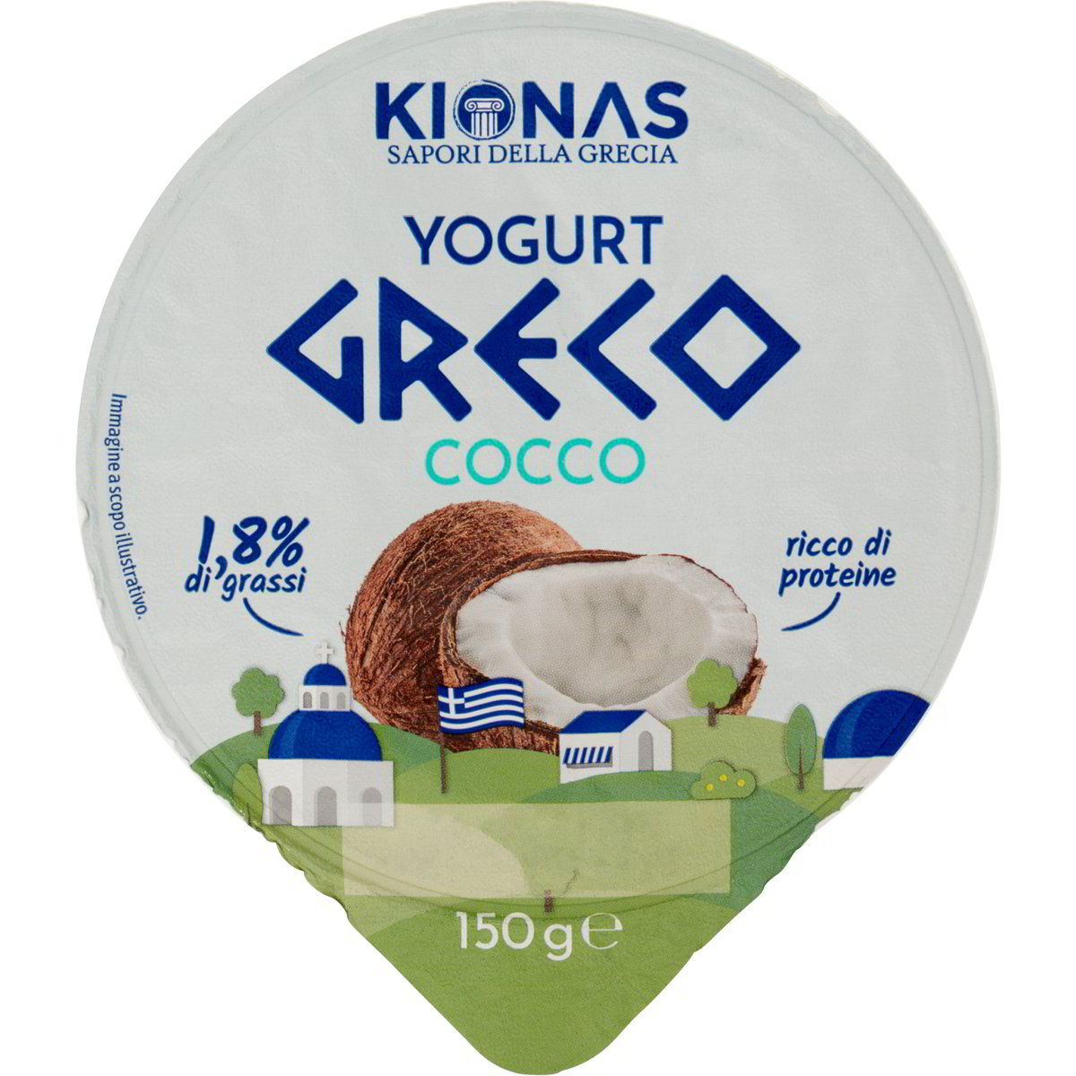Yogurt greco cocco 1,8% grassi KIONAS 150 G - Coop Shop