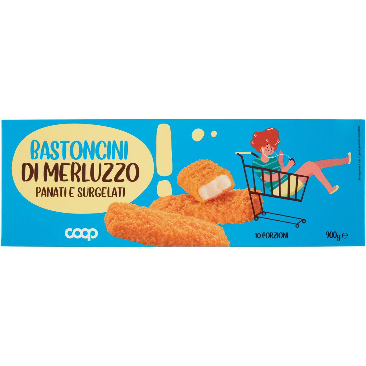 Bastoncini di merluzzo impanati COOP - GLI SPESOTTI 900 G - Coop Shop