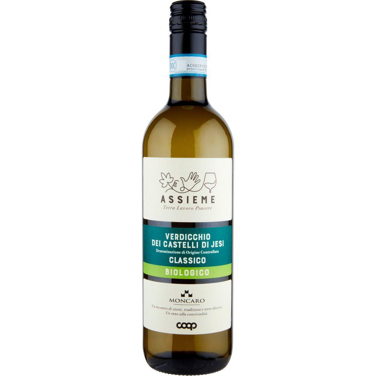 Vino bianco verdicchio dei castelli di jesi DOC COOP - ASSIEME 750 ML ...